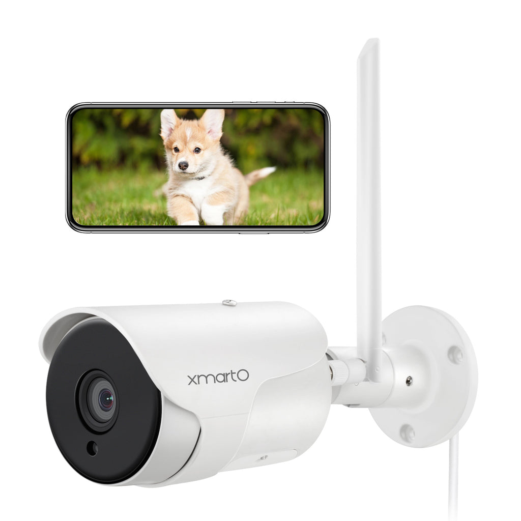 xmartO WG3034 2k Security Camera Outdoor, AC Powered Security Camera O ...