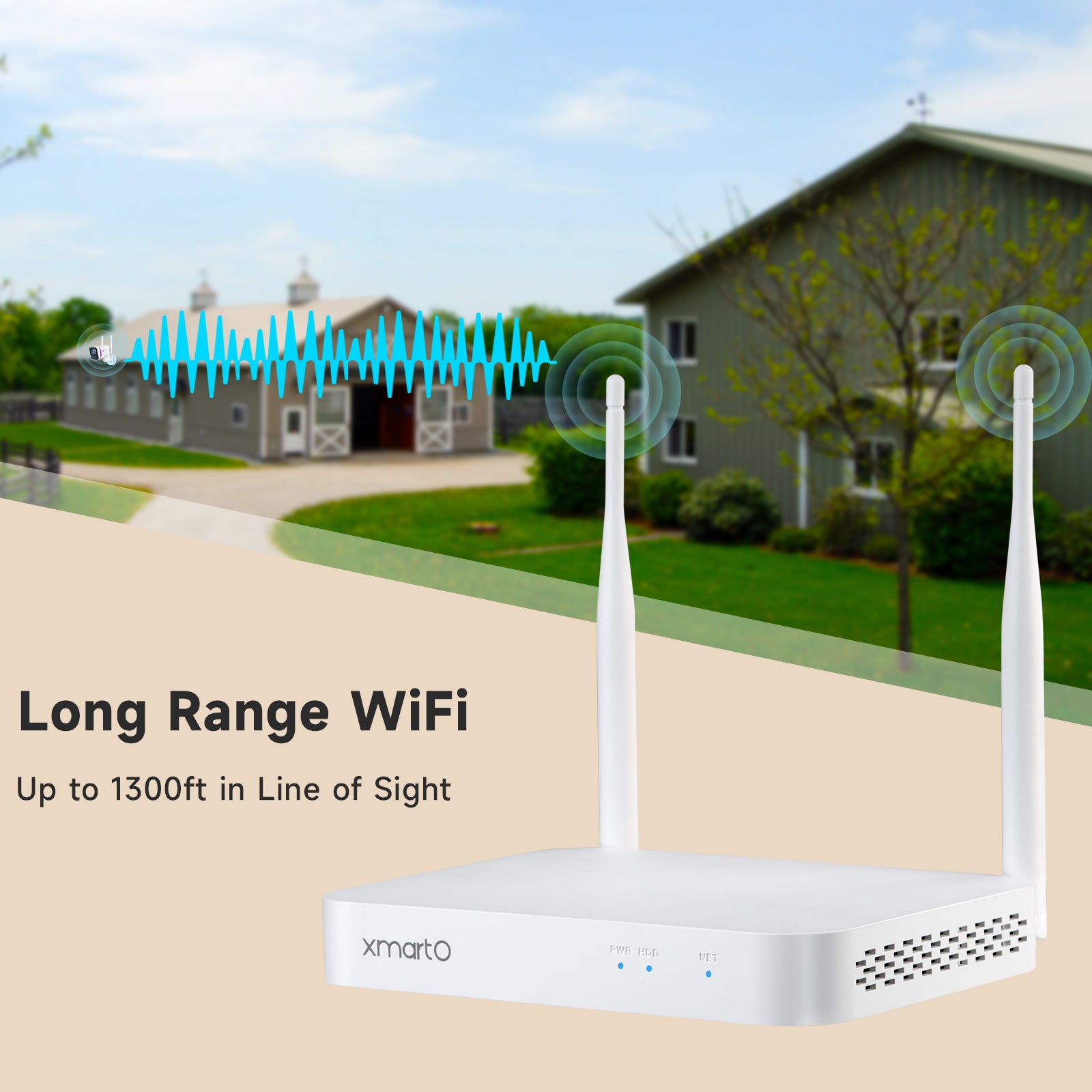 XMARTO 10-Channel 4K UHD Network Video Recorder DVR/ NVR with Dual WiF – XMARTO HOME SECURITY